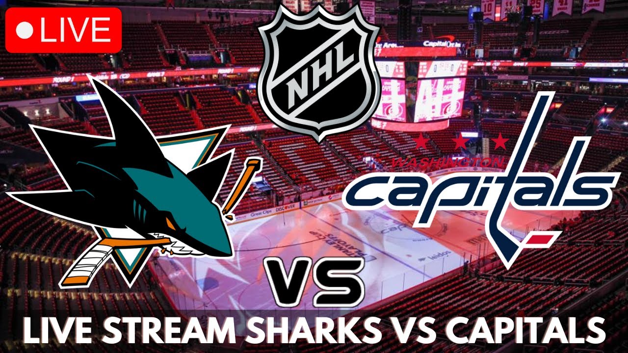 San Jose Sharks vs Washington Capitals 4-1Highlights| NHL Game LIVE ...
