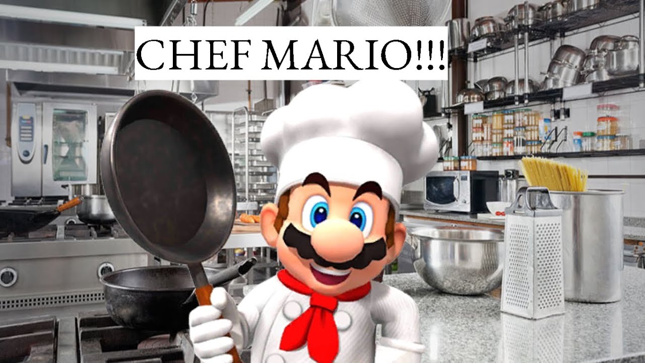 Chef Mario!!! - YouTube