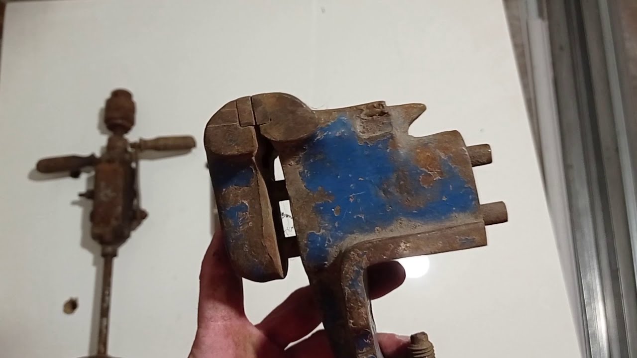 Rusty tools under recovery.Tools from scrap metall - YouTube