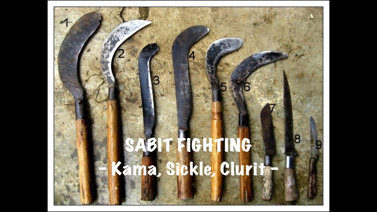 Silat Suffian Bela Diri - Sabit, Kama, Sickle Clurit - YouTube