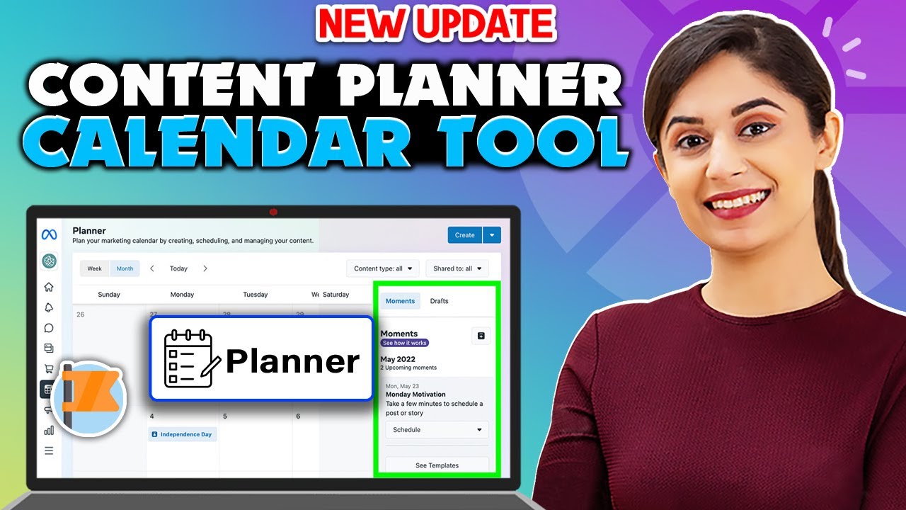 How To Use Content Planner Calendar Tool In Meta Business Suite - Full ...