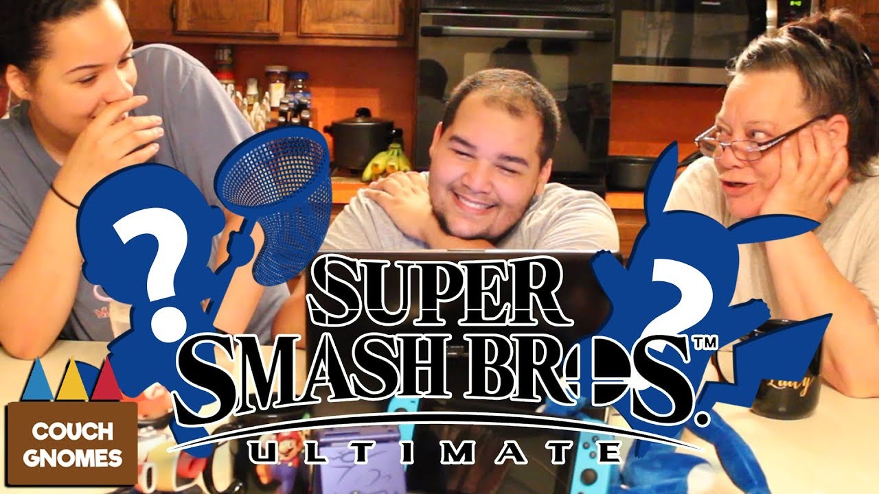 Mom and Sister Name Super Smash Bros. Ultimate Characters - YouTube