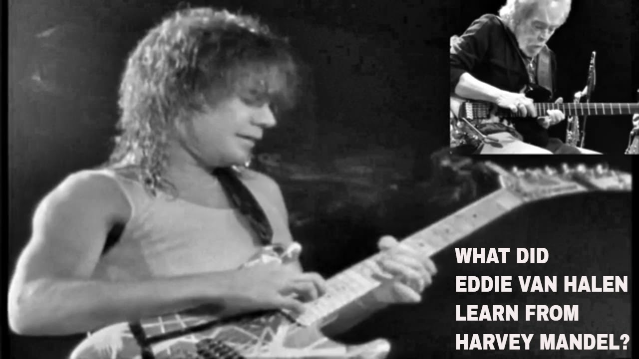 WHAT DID EDDIE VAN HALEN LEARN FROM HARVEY MANDEL ? - YouTube