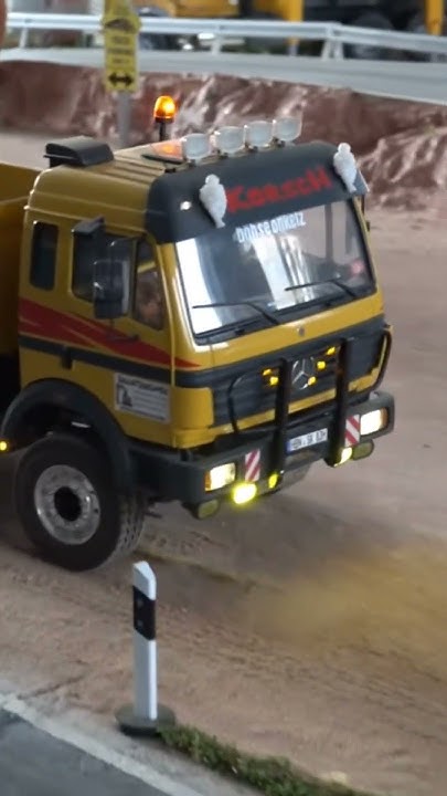 TAMIYA MERCEDES SK RC TRUCK IN ACTION ⚠️ #automobile #rctrucksandmachines #hobbysoul #machine ...