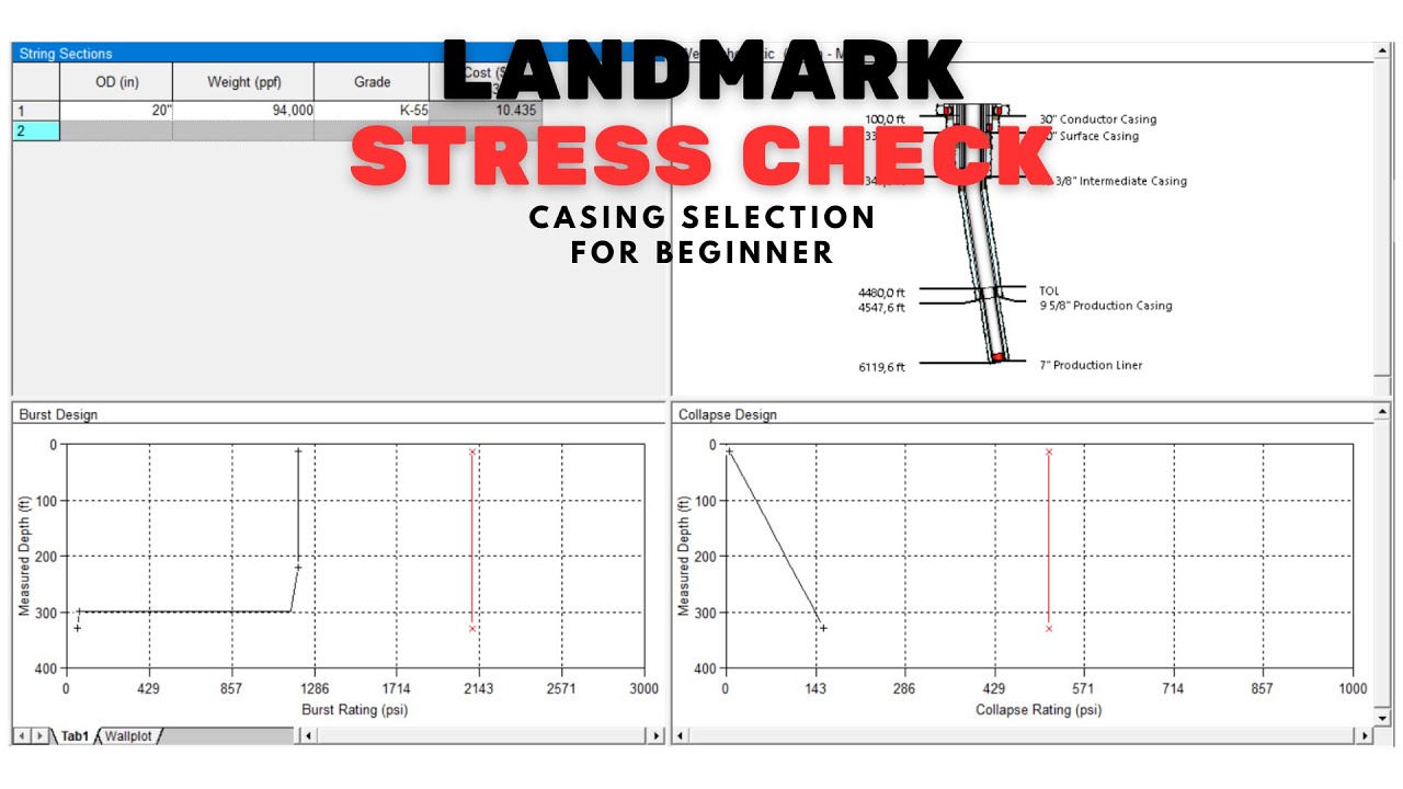 Tutorial Landmark ( STRESS CHECK ) : Casing Selection [ ID ] - YouTube