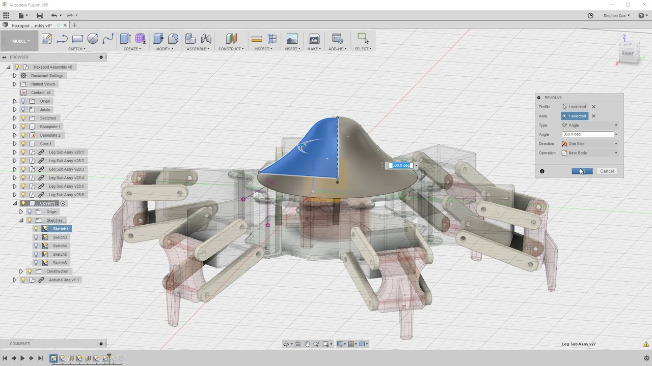 16 Revolve Sweep Loft - YouTube
