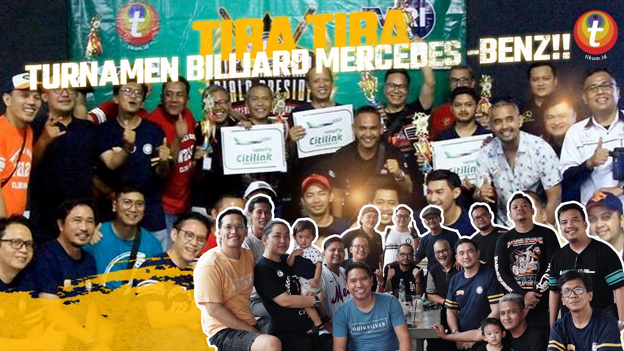 Mercedes-Benz Tangerang Raya Turnamen Billiard Piala Presiden | TIKUM ...