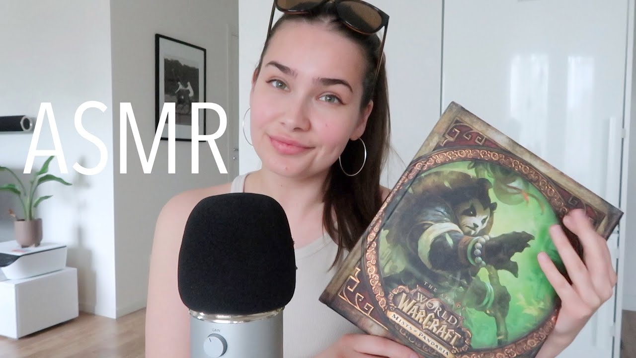ASMR | World of Warcraft Mists of Pandaria Art Book (Whispering) - YouTube