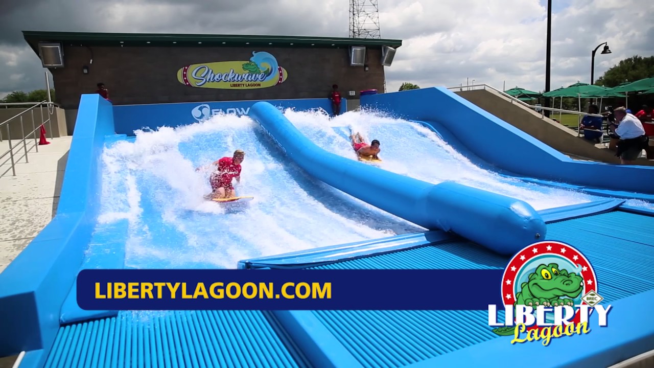 BREC's Liberty Lagoon Water Park - YouTube