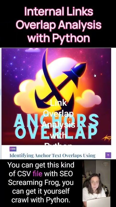 Internal Links Overlap Analysis with Python #seo #python #internallinks ...