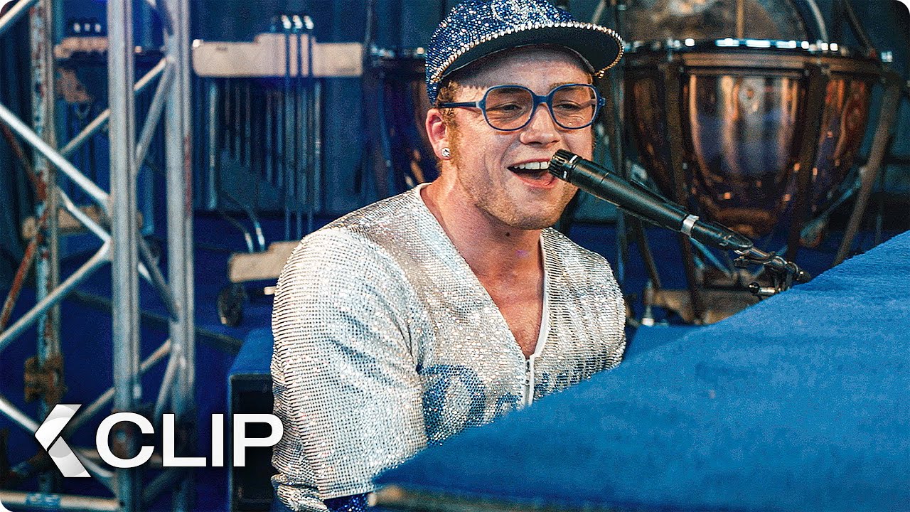 Rocket Man Song Perfomance Movie Clip - Rocketman (2019) - YouTube