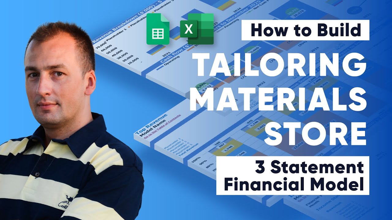 How to Build a Tailoring Materials Store 3 Statement Financial Plan For ...