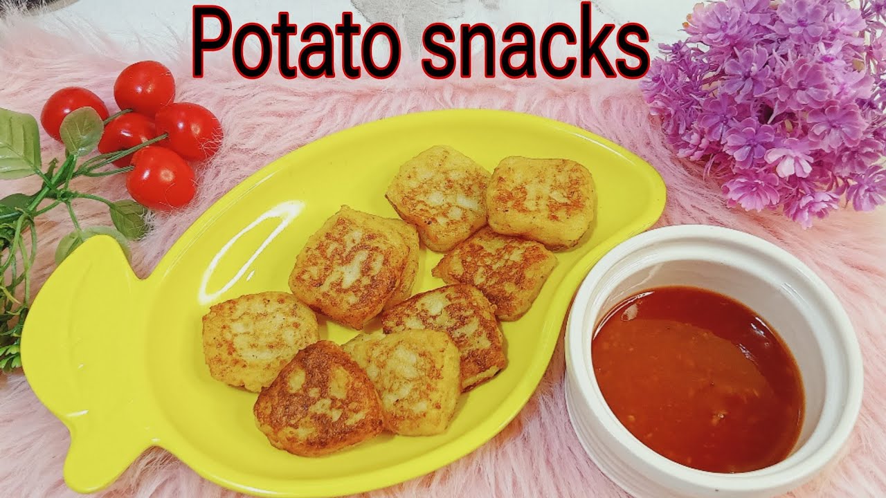 Crispy Bubble Potato Pillows Recipe By Zaiqabar - YouTube