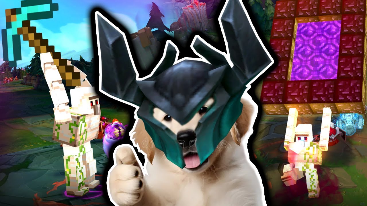 Mordekaiser + Minecraft es LO MEJOR que le ha Pasado a League Of ...