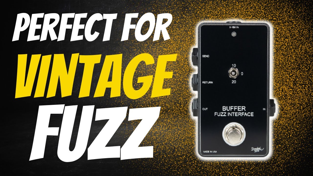 The Perfect Solution For A Vintage Fuzz: Shnobel Tones Buffer Fuzz ...
