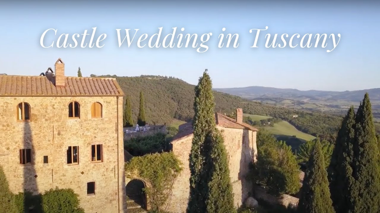 Castle Wedding Venue in Tuscany | Castello di Vicarello - YouTube