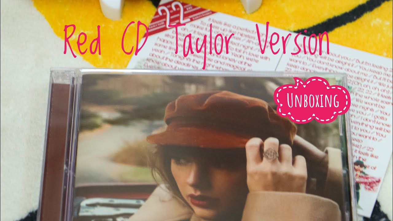 Red CD Taylor’s Version Unboxing - YouTube