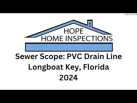 Longboat Key, FL: Sewer Scope: 602-6/18/2024 - YouTube