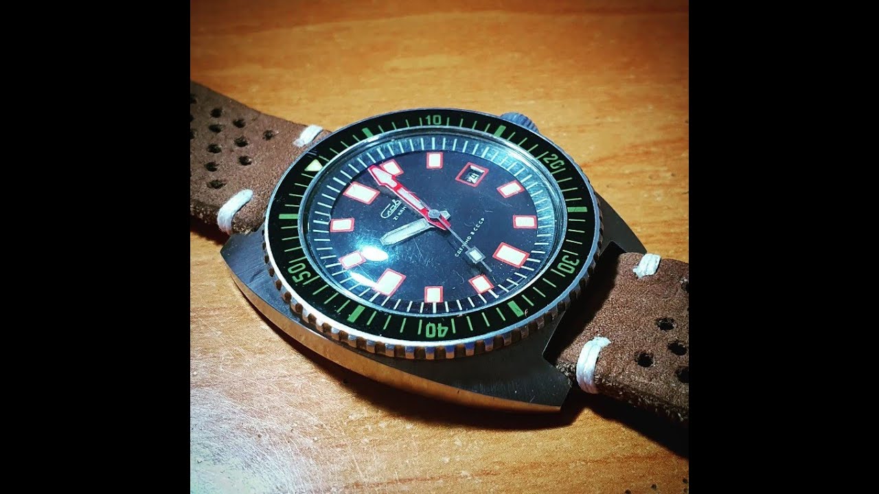 Slava Amphibia "Sea Wolf" (1976) #watch #watchcollection # ...