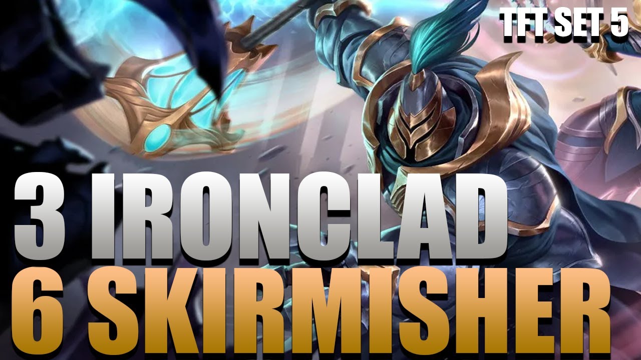 6 Skirmisher 3 Ironclad Jax Carry Tft Set 5 Teamfight Tactics Youtube