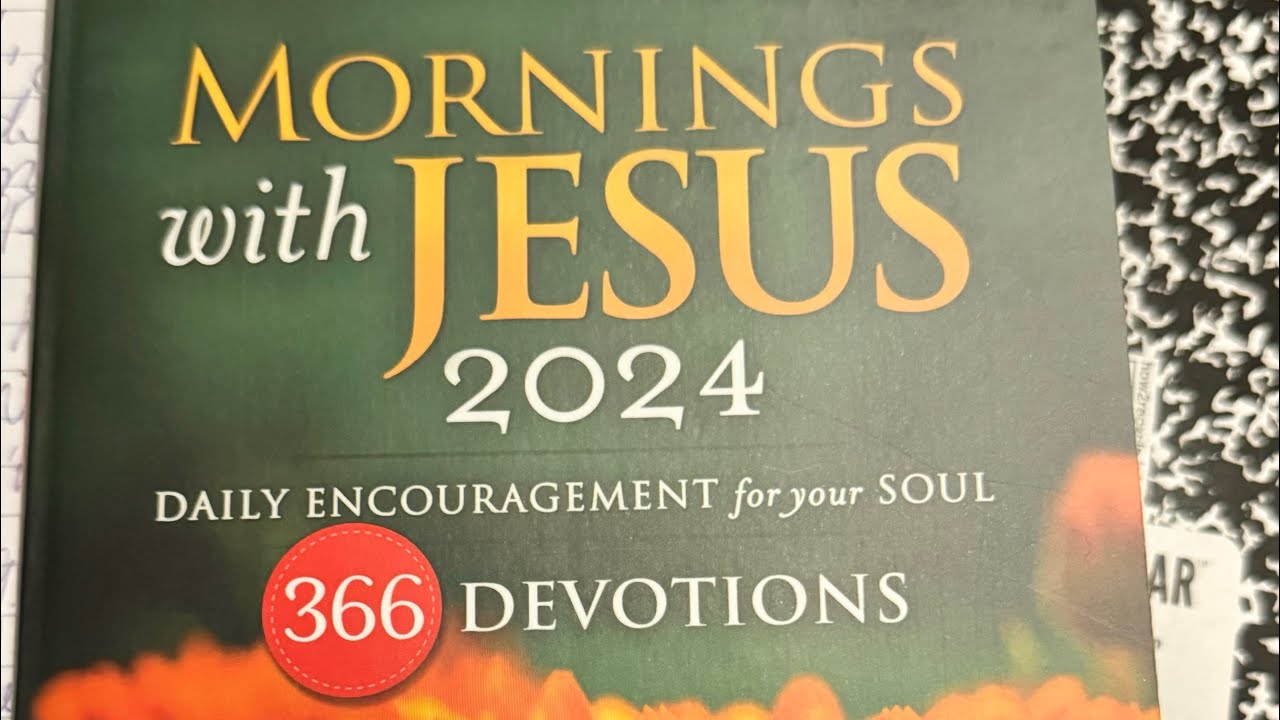 Mornings with Jesus daily devotionals 7/20/24 - YouTube
