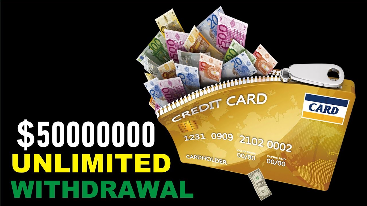 FREE CREDIT CARD WITH MONEY - Visa, Td, Bank America, MasterCard ...