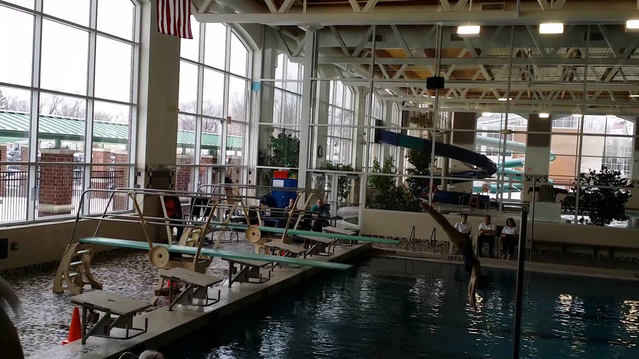 5211A Back Dive 1/2 Twist - YouTube
