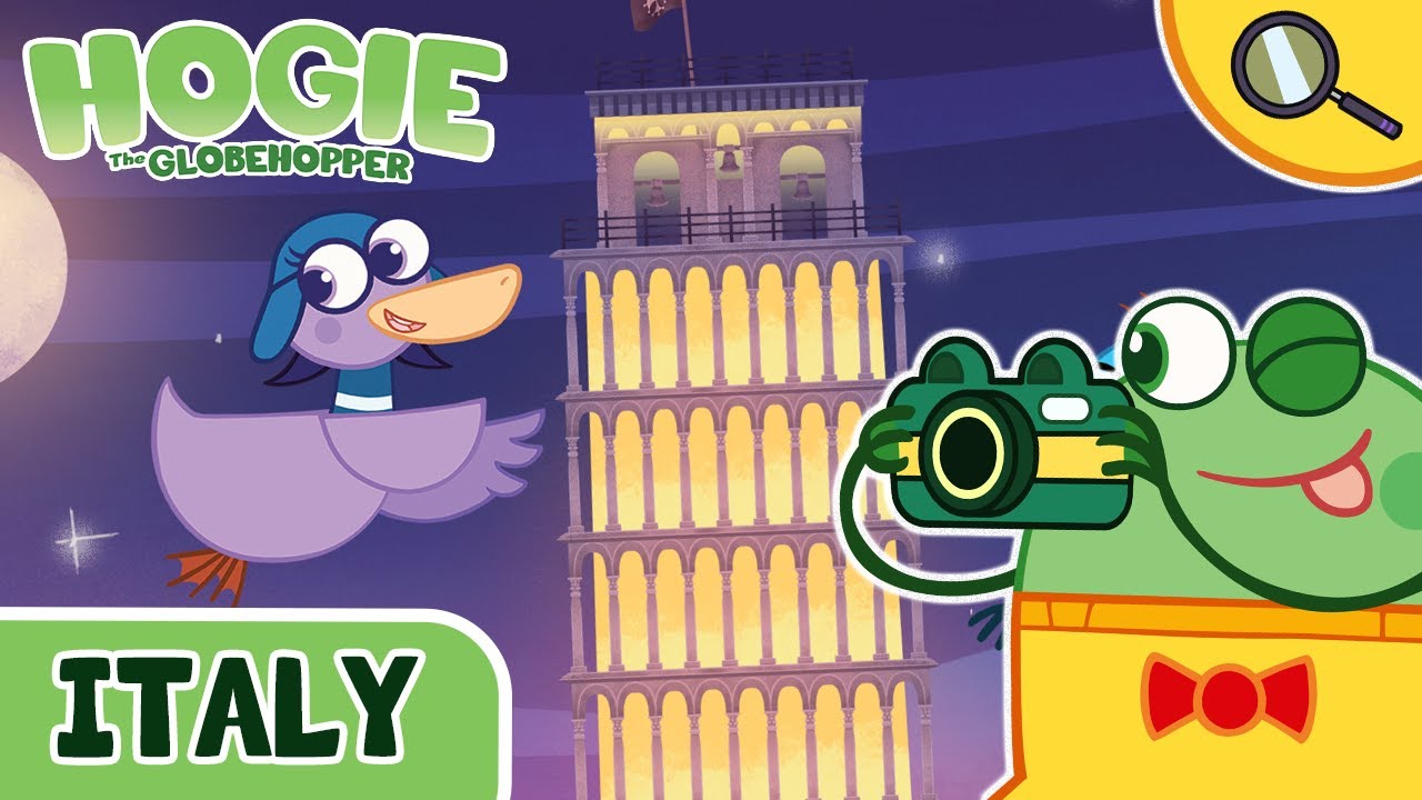 Learn About ITALY! 🍕🌍 Hogie the Globehopper Full Episodes 🧭 Geography ...