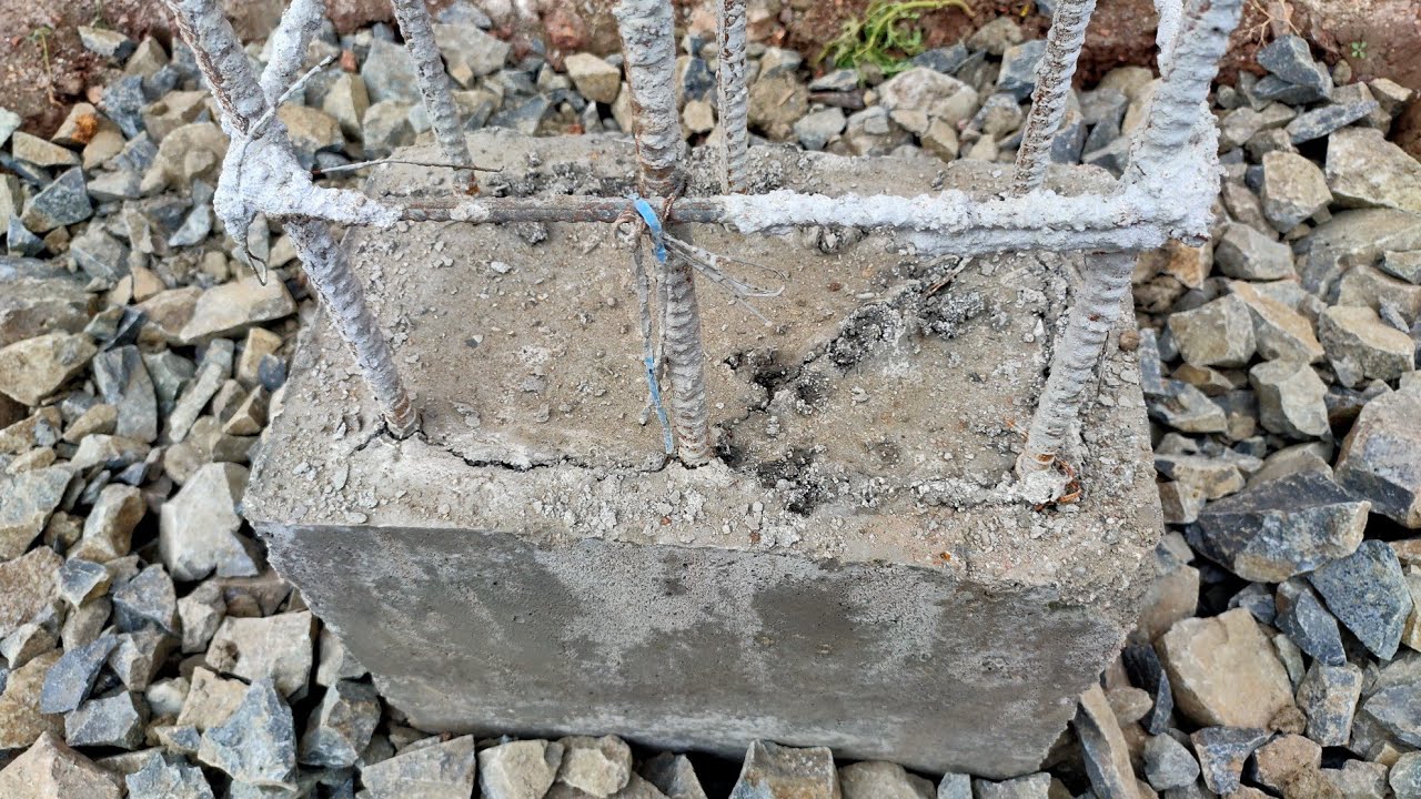 Cracks in column - YouTube