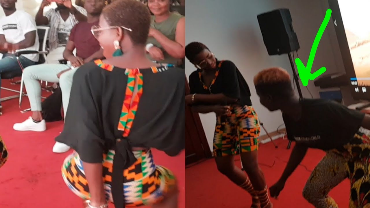 DHAT GAL BATTLES EFE KEYZ IN SHAKU SHAKU DANCE AT HER MUSIC LISTENING - YouTube