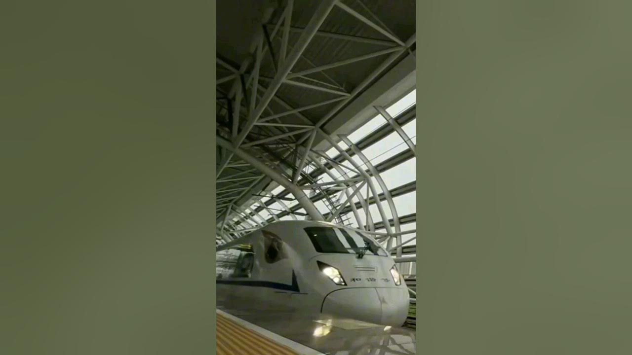 Beginilah KERETA CEPAT ANTAR KOTA CRH3A di China ? - YouTube