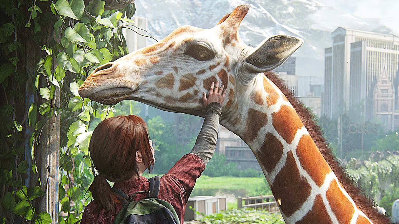 THE LAST OF US REMAKE PART 1 - Girafe Scène 4K - YouTube