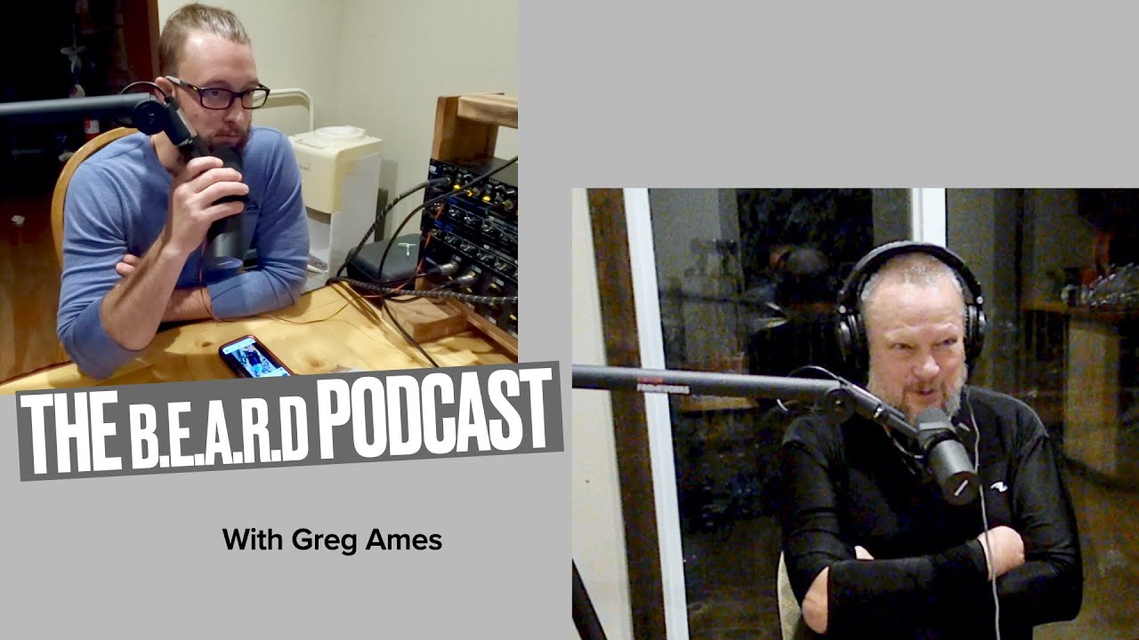 Beard: Greg Ames start first Podcast - YouTube