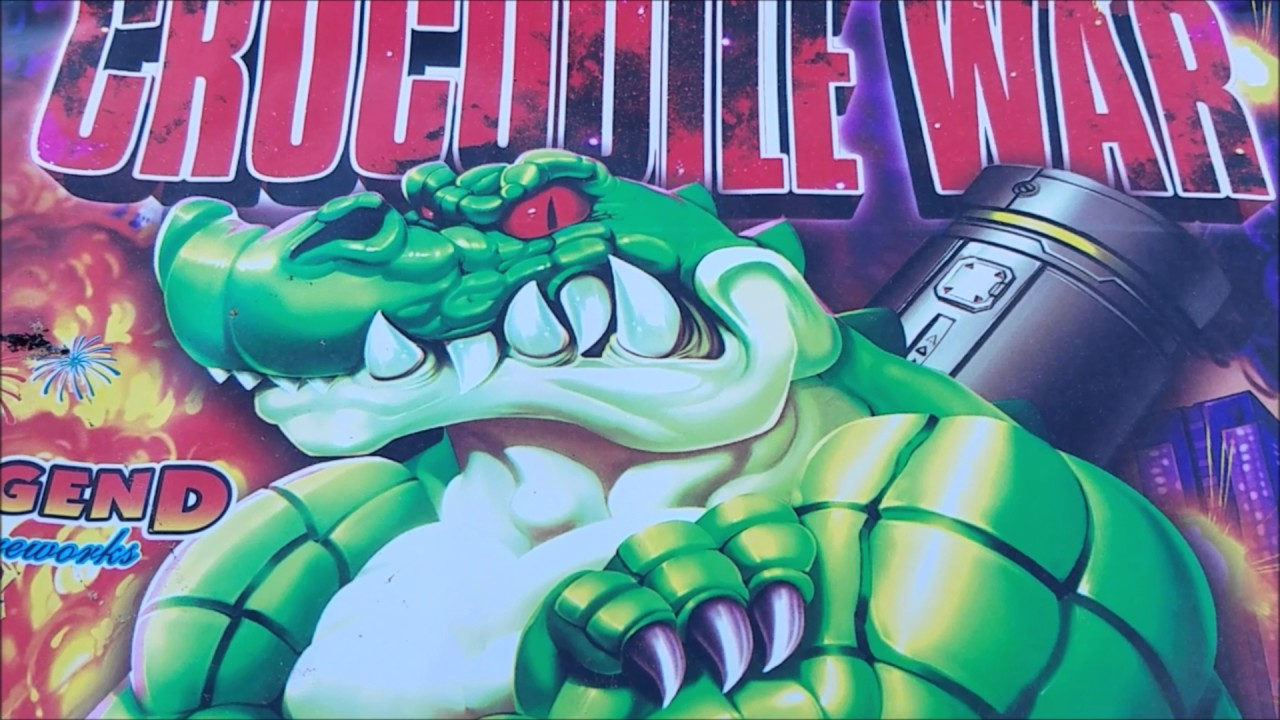 Crocodile War by Legend fireworks - YouTube