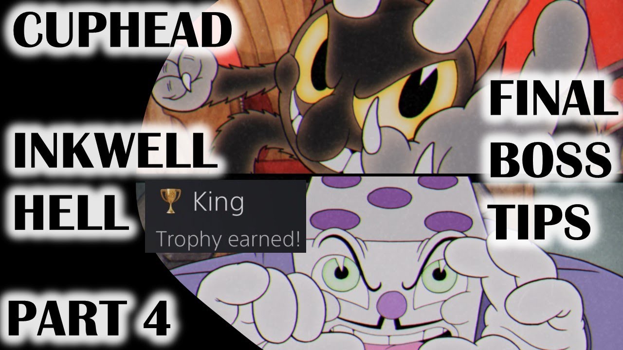 CUPHEAD INKWELL HELL ALL BOSS GUIDES (GRADE A- OR HIGHER) First Playthrough - TIPS INCLUDED ...