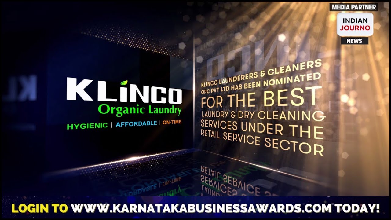 Klinco Launderers & Cleaners OPC Pvt. Ltd. has been nominated for Best ...