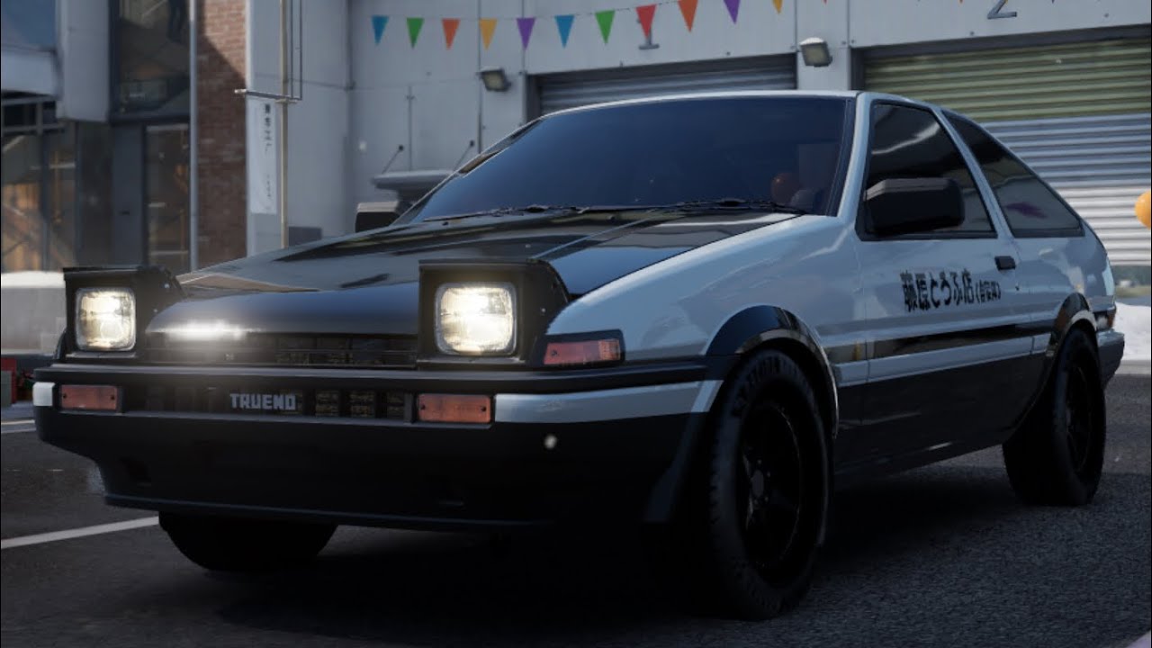 「巔峰極速」 AE86 跑圖紀錄 - YouTube