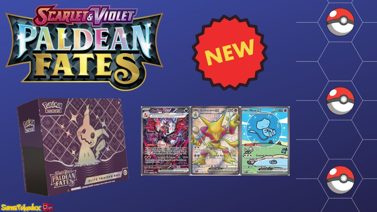 Opening A Brand New Paldean Fates Elite Trainer box!!! - YouTube