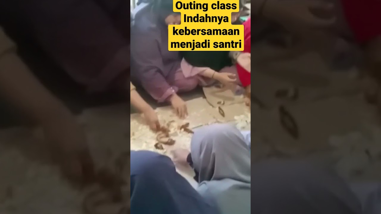 indahnya kebersamaan menjadi santri (outing class pp Al-Azhar) - YouTube