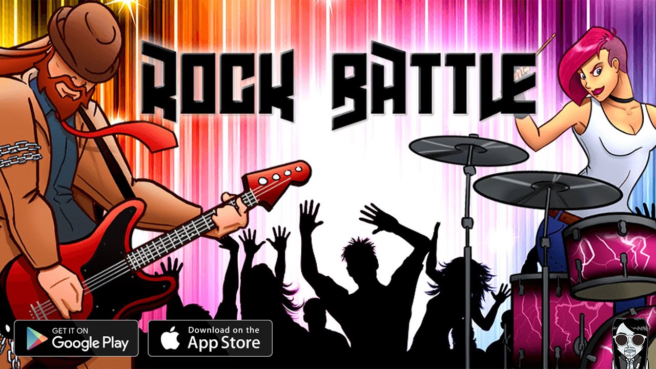 【Rock Battle】Rhythm Music Game!! Gameplay Android / iOS - YouTube