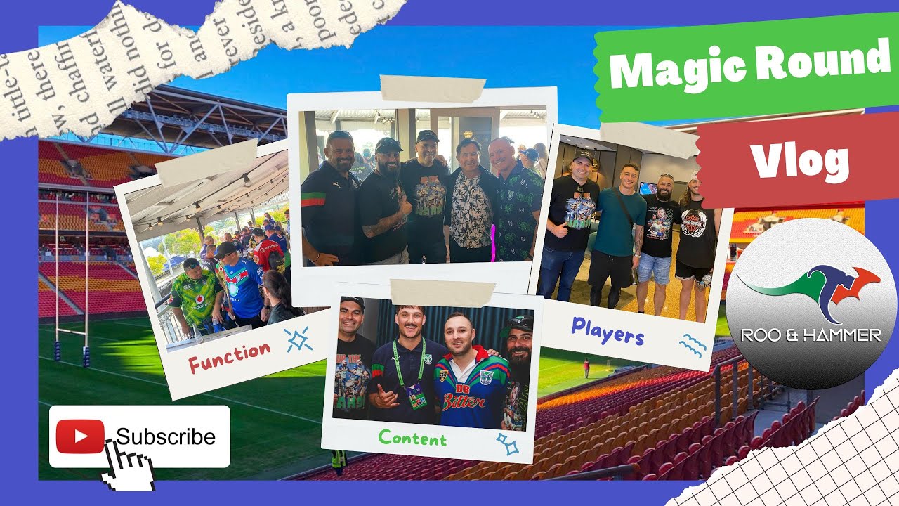 Magic Round 2023 game day Vlog| Lord Alfred Hotel Warriors Function ...