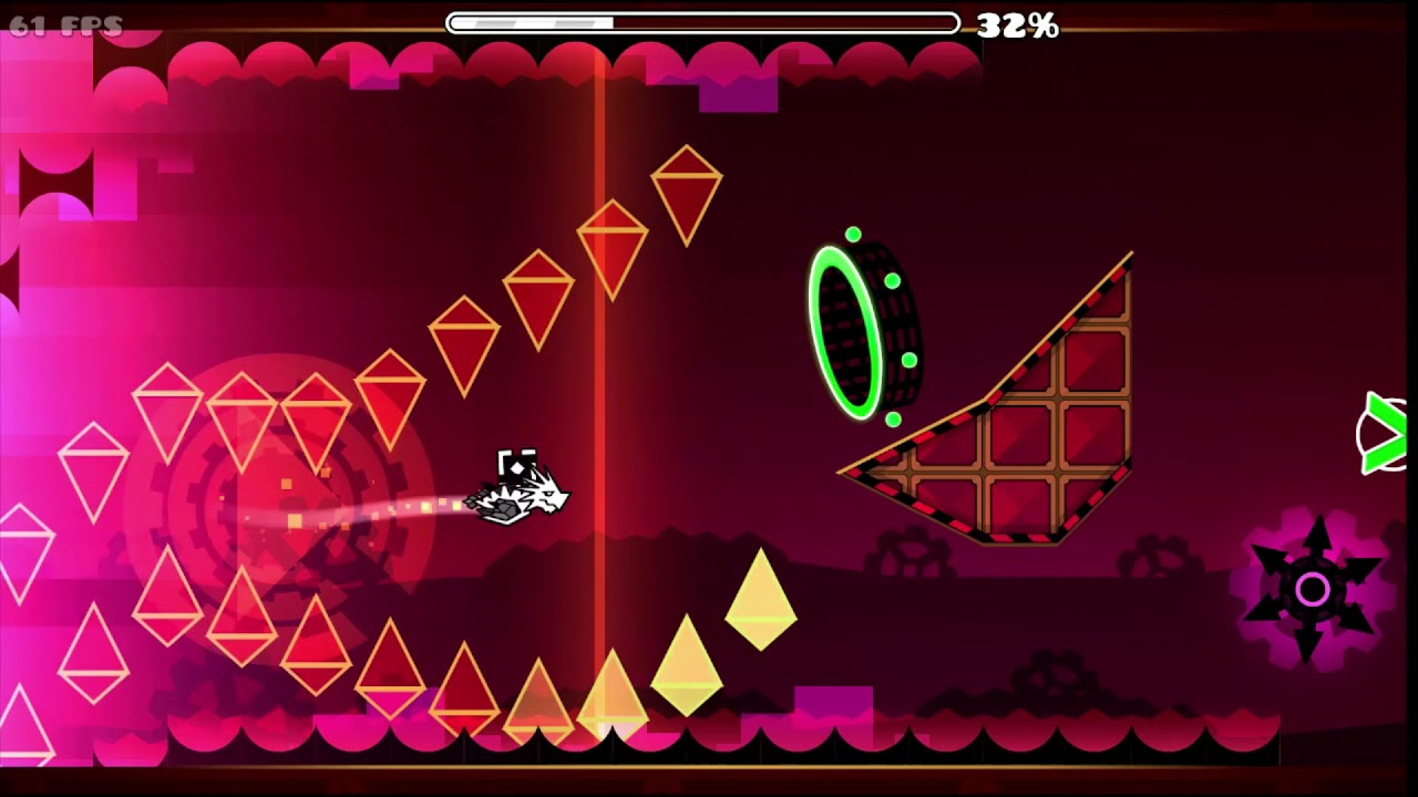 (Daily) Darker Drop 100% | By ExtraCrispyCroc | Geometry dash - YouTube