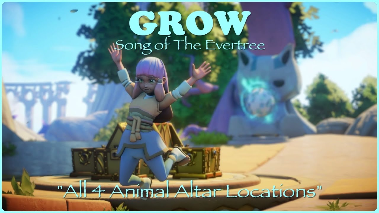 GROW: Song of The Evertree "Animal Statue Altar ~ All 4 Animal Altar Locations" - YouTube