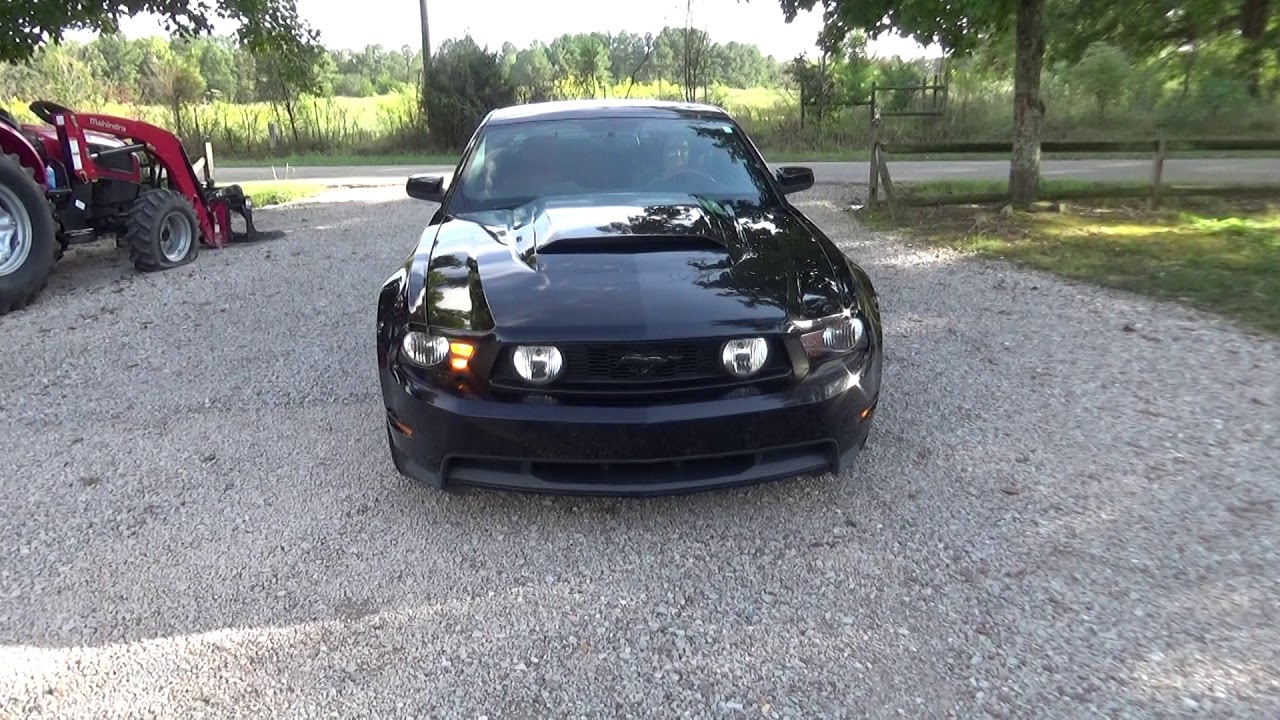 2010 MUSTANG GT GLASS ROOF 67524 ORIGINAL MILES VIDEO 3 - YouTube