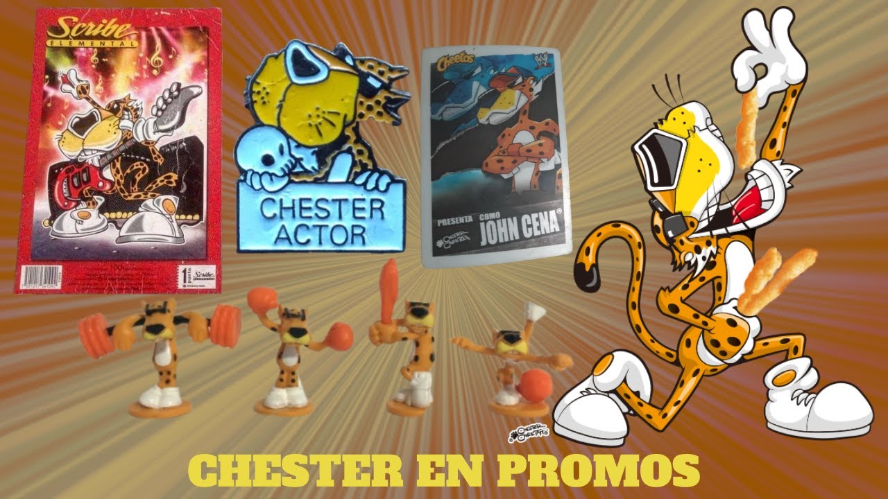 CHESTER EN PROMOS DE CHEETOS - YouTube