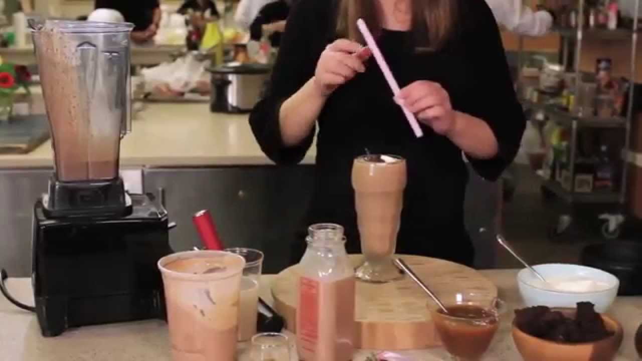 Turtle Brownie Milkshake Recipe - YouTube