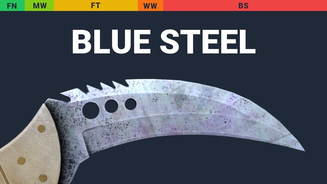 Talon Knife Blue Steel Skin Float And Wear Preview YouTube talon-knife-blue-steel-skin-float-and-wear-preview-youtube