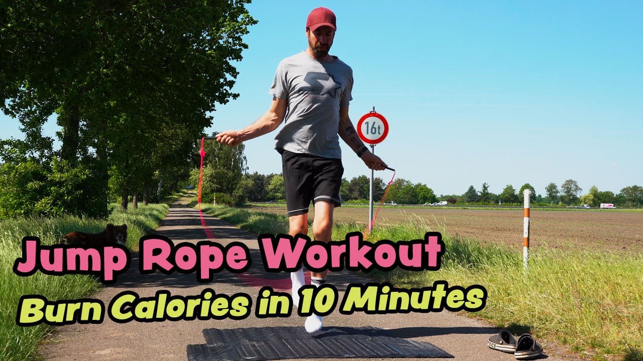 Jump Rope HIIT Workout | Burn Calories in 10 Minutes - YouTube