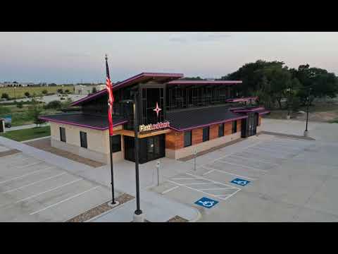 First Lockhart National Bank SM - Final Construction Video - YouTube