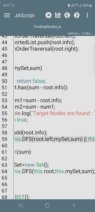 Javascript Mastering Binary Search Trees Tree Sorting And Finding Target Sum Pairs Youtube